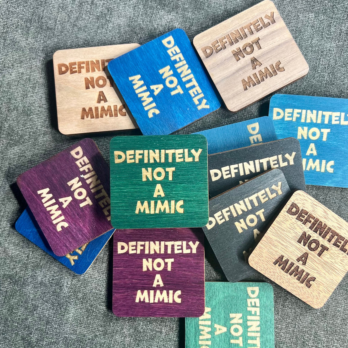 Keychains, Magnets, and Tokens – Works of Whimsy Studios