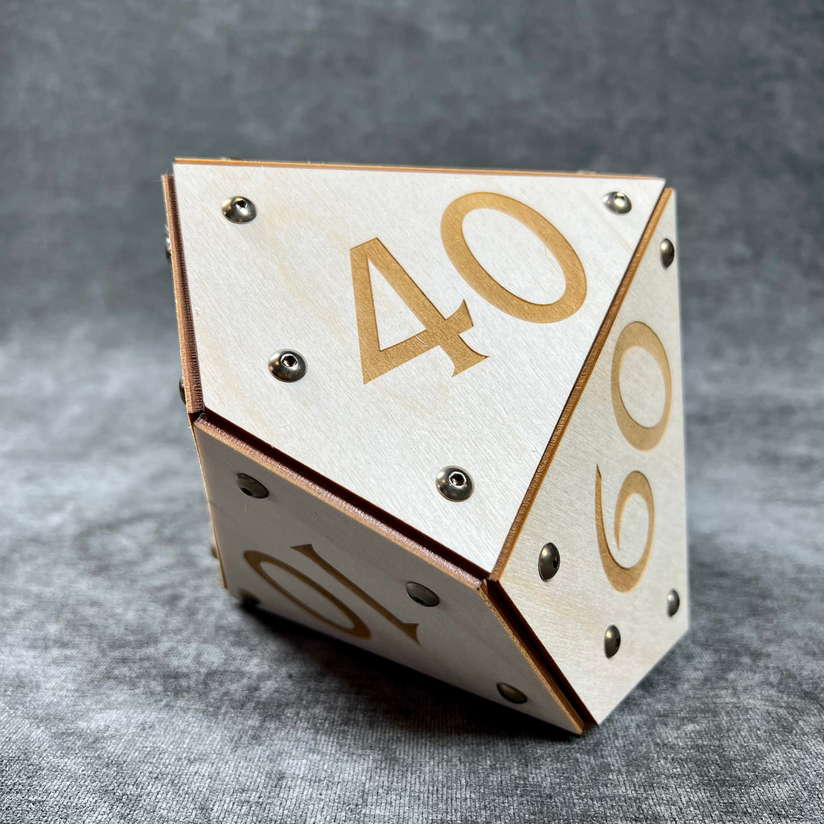 Giant Percentile Dice – Works of Whimsy Studios
